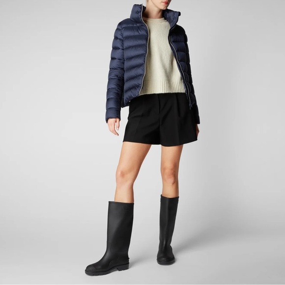 SAVE THE DUCK | Jackets & Coats | Save The Duck Women Elsie Ultra Lightweight Puffer Jacket Plum ...